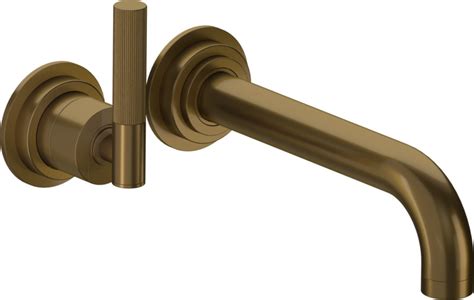 2 Hole Wall Mounted Lavatory Mixer Without Plate 8 716 Spout Length