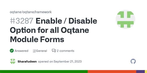 Enable Disable Option For All Oqtane Module Forms Oqtane Oqtane Framework Discussion