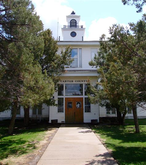 Carter County Courthouse Ekalaka Montana This Structure Flickr