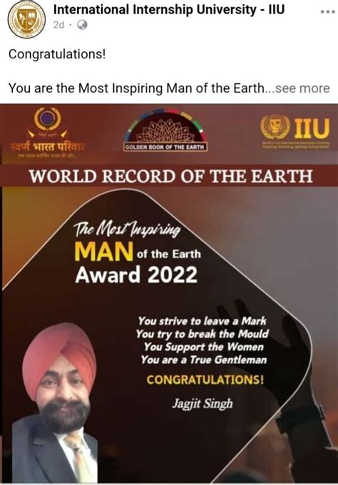 Jagjit Singh On Linkedin Honored 36 Comments