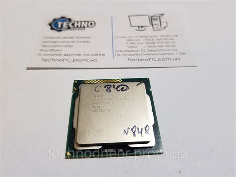 Процессор Intel Pentium G840 | 2.80 GHz | 2 Ядра | Кэш 3Mb | Сокет 1155 ...