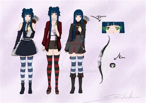 Aoi Hinata Model Sheet By Lennewolf On Deviantart