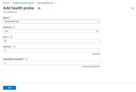 Azure 负载均衡器门户设置 Microsoft Learn