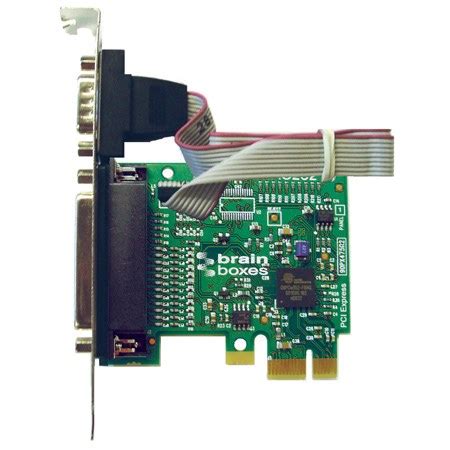 Px Port Rs Pci Express Serial Card With Lpt Parallel Printer Port Brainboxes