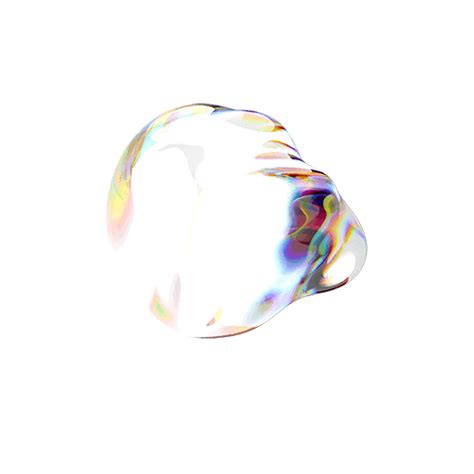 Shapefest™ Glass Prism Floating Blobs 3d Illustrations