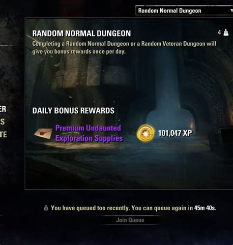 Queue Bug — Elder Scrolls Online