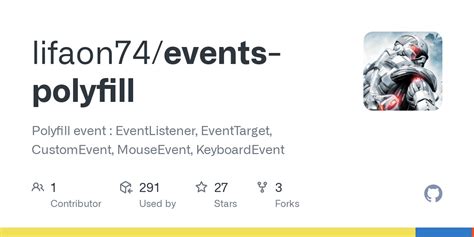 github lifaon74 events polyfill polyfill event eventlistener