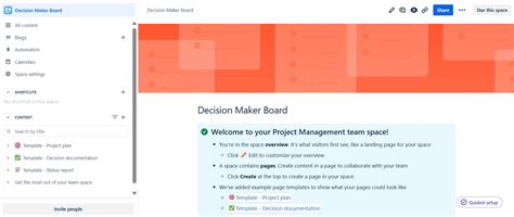 How To Create A Confluence Space From A Template The Requirements