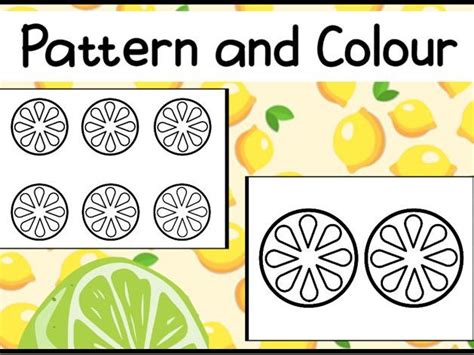 Pattern And Colour EYFS KS Teaching Resources