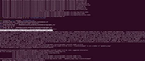 Cartographer Ros Build Failed Issue Cartographer Project Cartographer Ros GitHub