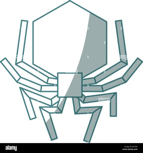 Isolated Hacker Virus Spider Stock Vector Image And Art Alamy