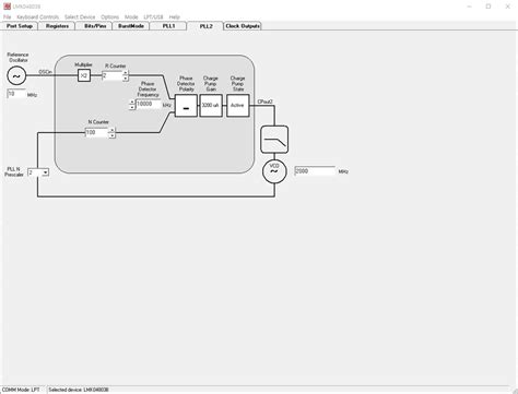 Lmk04803 Problem With Single Pll Mode Clock And Timing Forum Clock And Timing Ti E2e Support