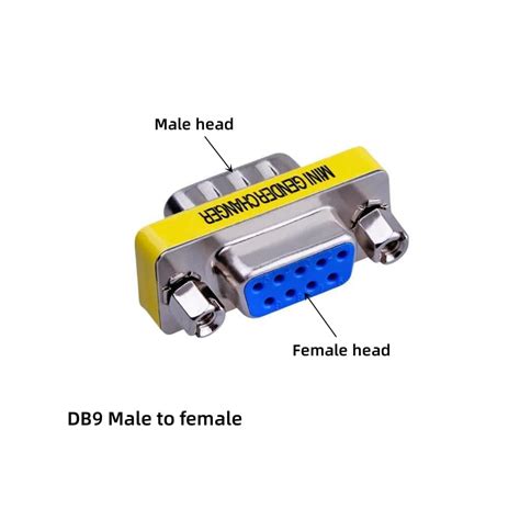 Luoqiufa 2pcs Rs232 Serial Cable 9 Pin Db9 Male To Female India Ubuy