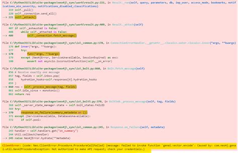 message failed to invoke function `genai vector encode` caused by