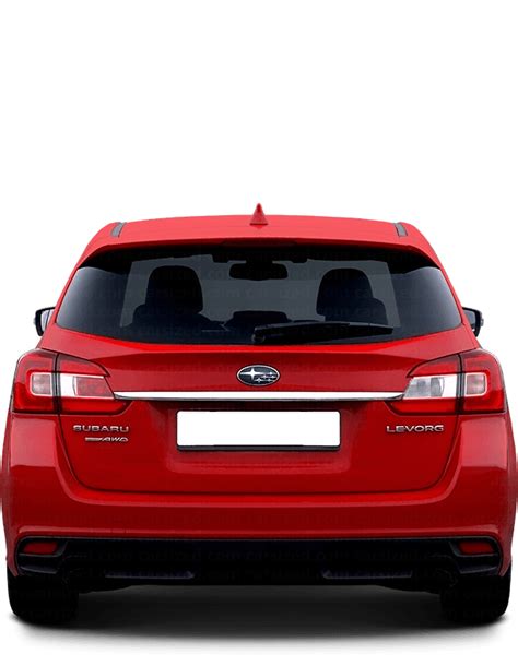 Subaru Levorg 2014 2019 Dimensions Rear View