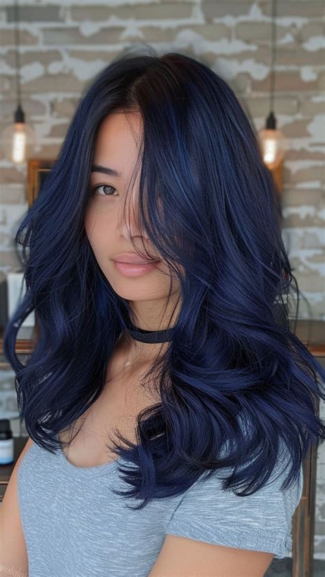24 Gorgeous Blue Black Hair Ideas Top Styles For A Stand Out Look Artofit