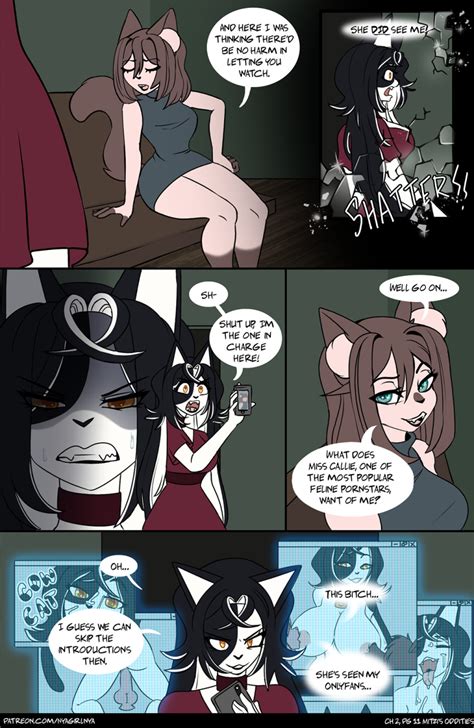 Rule 34 2024 4 Panel Comic Anthro Blackmail Blush Blush Lines Clothed