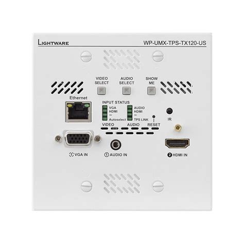 Manuale Lightware WP UMX TPS TX US Pagine