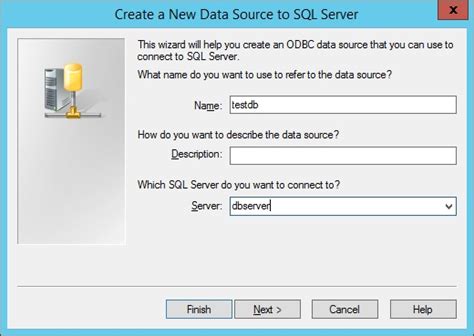 Configure Odbc Data Source Administrator With Sql Server Inthetechpit
