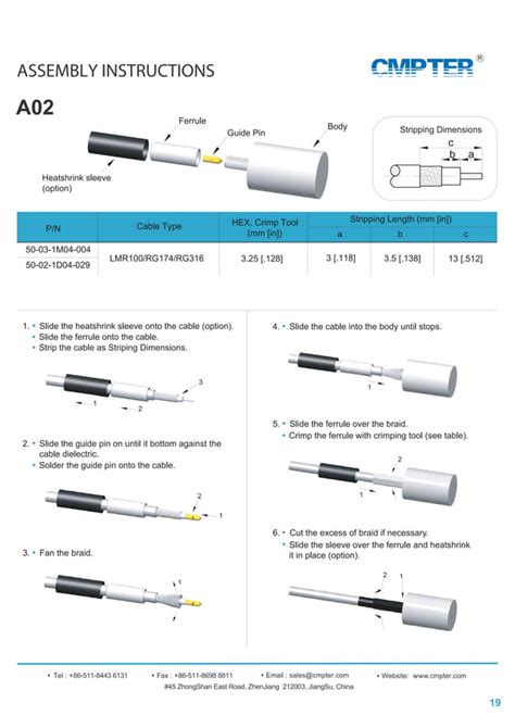 N Type Connector Pdf