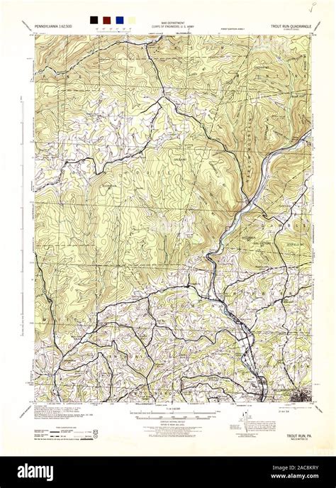 Trout Run Map Hi Res Stock Photography And Images Alamy
