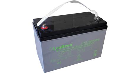 Leaftron 12v 100ah Ciklkus GÉl Zselés Akkumulátor Ltg12 100