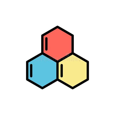 Molecule Chemistry Icon Simple Color With Outline Vector Elements Of Stinks Icons For Ui And