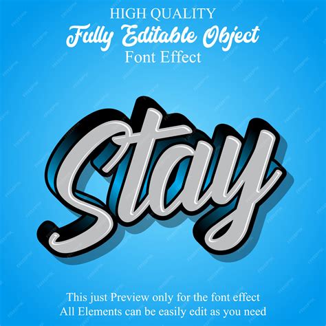 Premium Vector | Simple script text style editable font effect