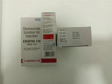 Denosumab 120 Mg Injection Packaging Type Box At ₹ 10500 Piece In Mumbai