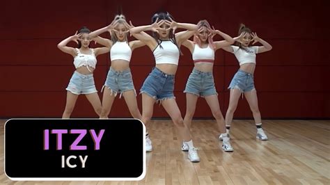 Itzy Icy Dance Practice Mirrored Youtube