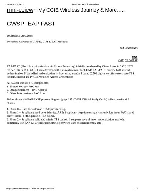 Cwsp Wireless Security Pdf Computing Military Communications