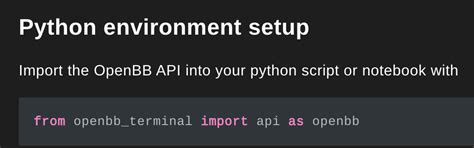How To Use Python Api · Openbb Finance Openbb · Discussion 2230 · Github