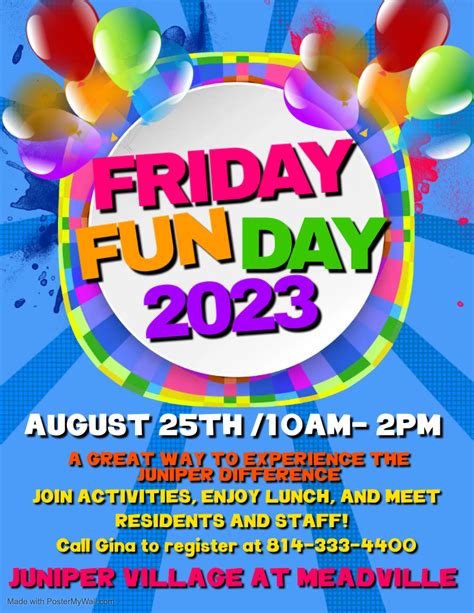 Friday Fun Day Visit Crawford County Pa