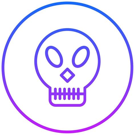 Premium Vector Alien Skull Vector Illustration
