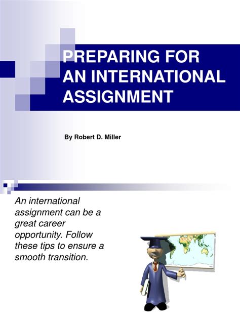 Preparing For An International Assignment By Robert D Miller Pdf Travel Visa Insurance