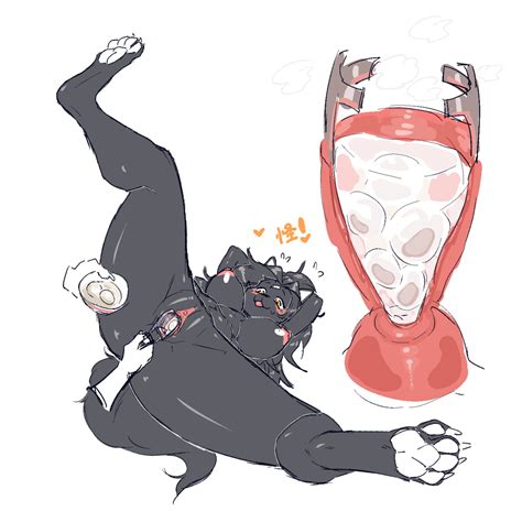 Rule 34 Anthro Areola Breasts Canid Canine Canis Cervix Egg Egg