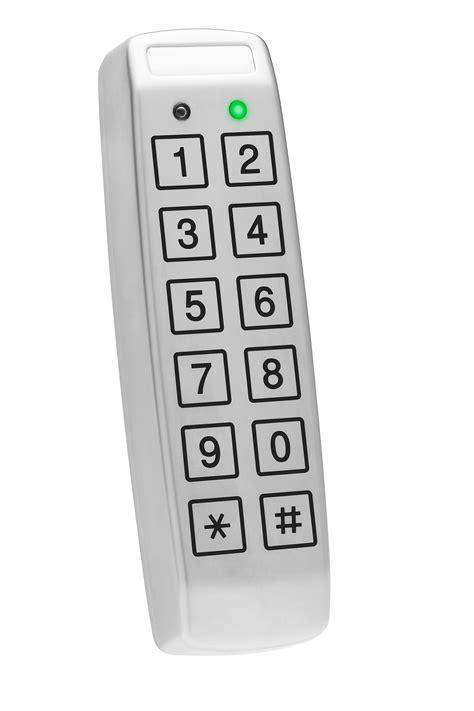 Rosslare Keypad Standalone Piezo Slimline 500 User Cctvmasterscomau