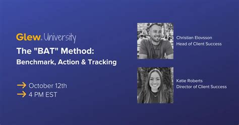 The Bat Method Benchmark Action And Track Glew