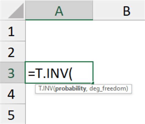 How To Find T Critical Value In Excel Left Right 2 Tailed Tests Excel Insider