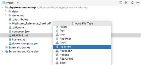 File Type Associations Phpstorm Documentation