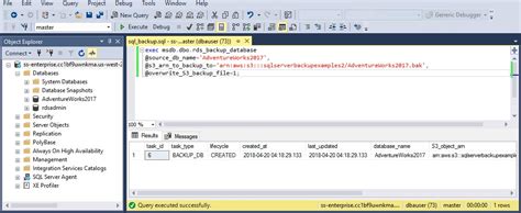 Native Sql Backups For Amazon Rds Databases Sqlservercentral