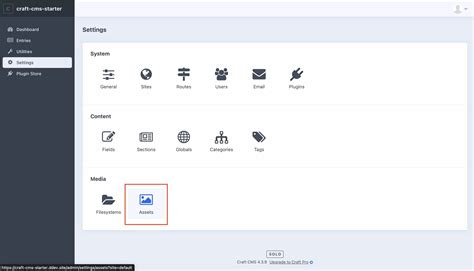 How To Add An Asset Volume To Craft CMS