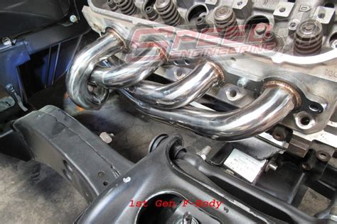 Speed Engineering Ls Swap Shorty Headers 1 5 8 Bel Air Camaro Nova