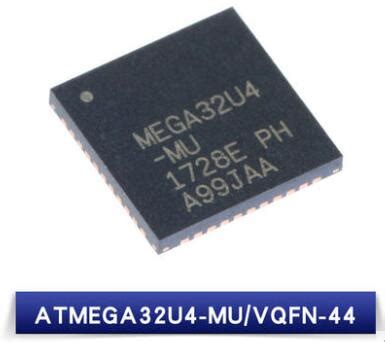ATMEGA U MU QFN Bit MHZ IC Semiconductor Transistor Ic Cm