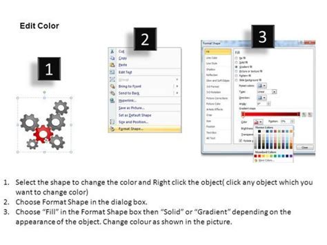 PowerPoint Slides Strategy Gear Wheel Ppt Designs