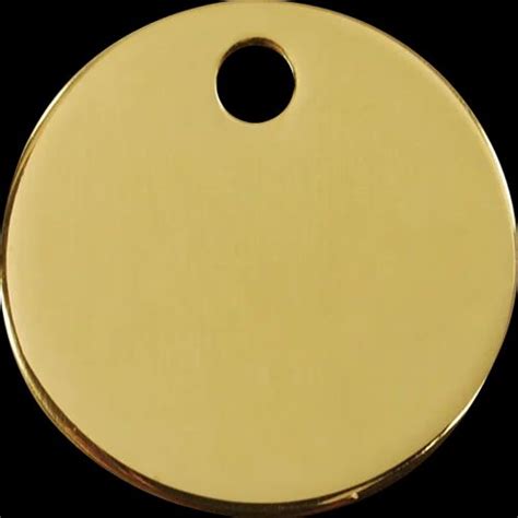 Golden Round Brass Circle For Hardware Fitting Thickness 4mm At ₹ 850kg In Mumbai