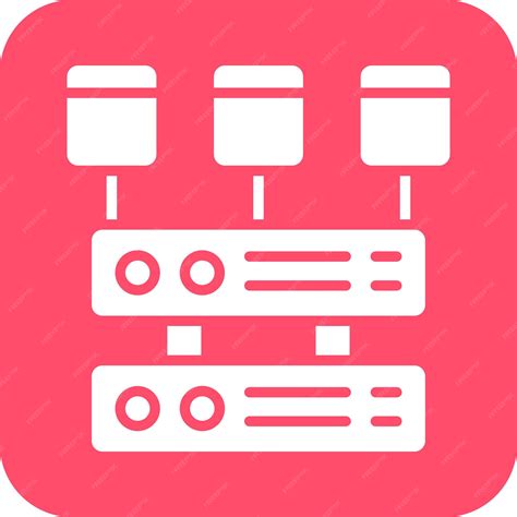 Premium Vector Data Modeling Icon Style