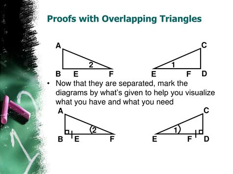 Ppt Proving Overlapping Triangles Powerpoint Presentation Free