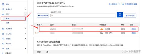 cloudflare免费版不支持cname解析解决办法 cloudflare cname csdn博客