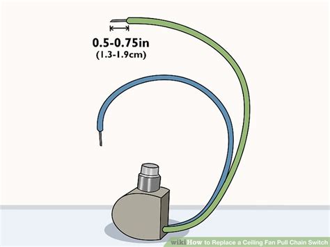 4 Ways To Replace A Ceiling Fan Pull Chain Switch WikiHow